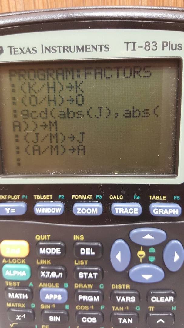 How to Factor Polynomials on a Graphing Calculator (TI-83 and TI-84 ...