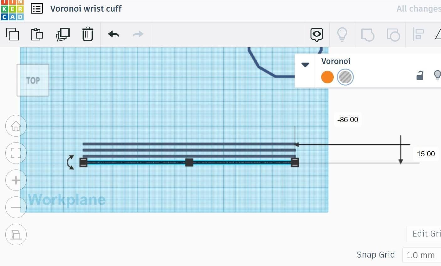 Voronoi Cuff in Tinkercad : 6 Steps (with Pictures) - Instructables