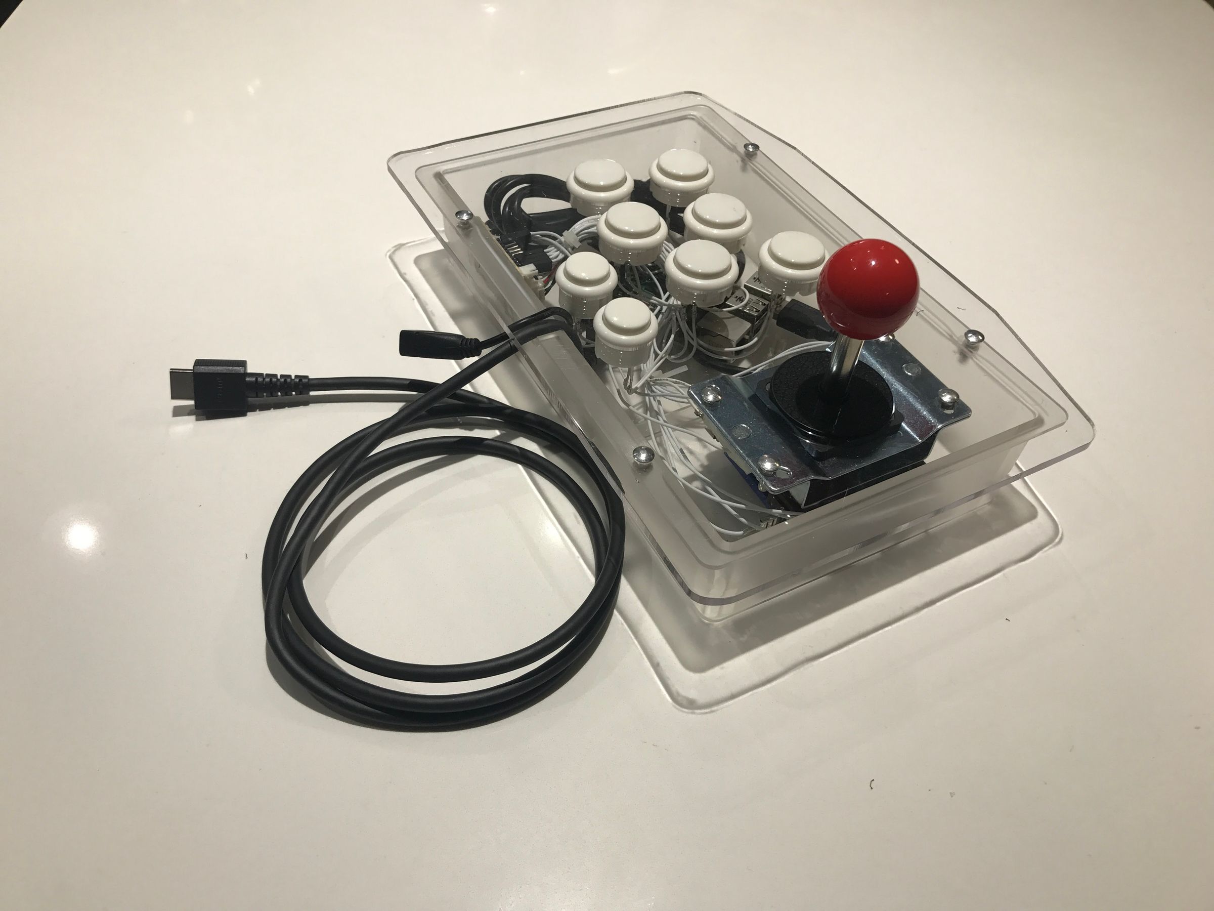 Raspberry Pi Inside Arcade Stick : 5 Steps (with Pictures) - Instructables