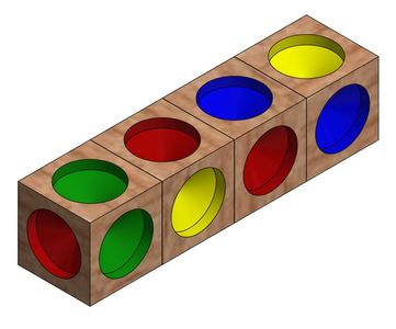 Instant Insanity Puzzle : 24 Steps (with Pictures) - Instructables