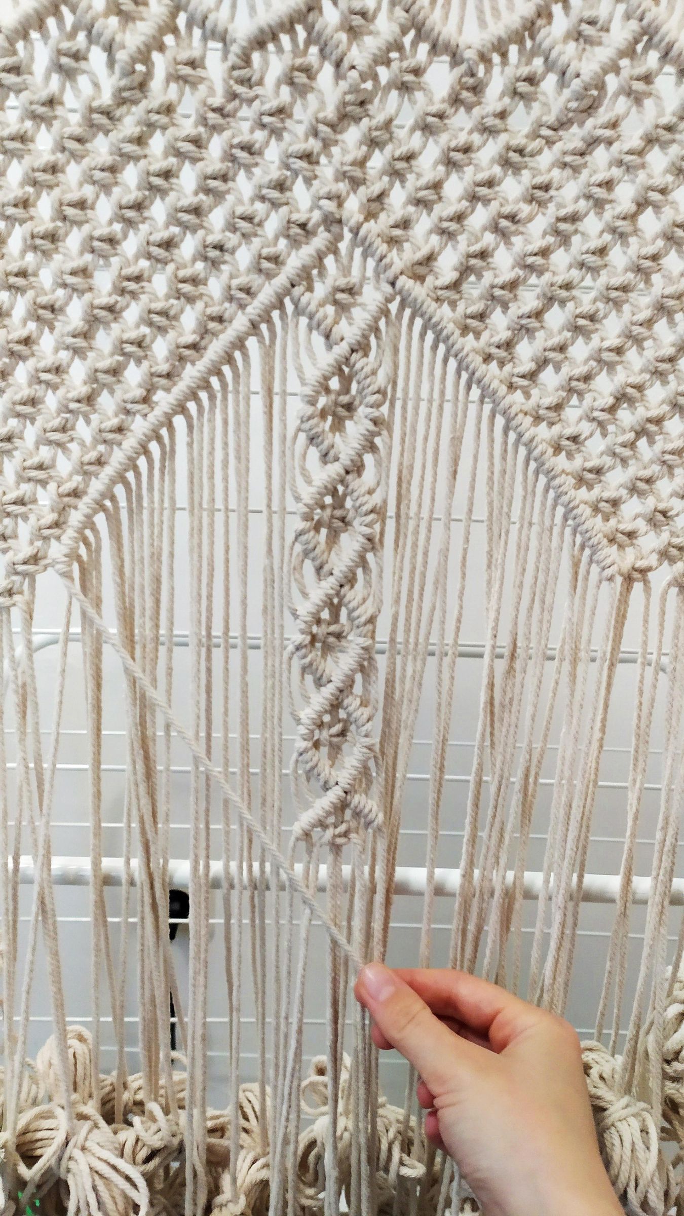 How to Make a Bohemian Macrame Rug : 14 Steps (with Pictures ...