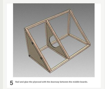 Super Great A-frame Rabbit Hutch! : 6 Steps (with Pictures) - Instructables