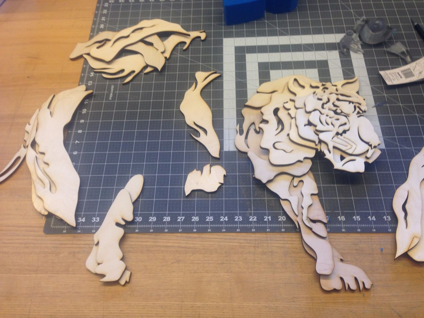 Tiger Sculpture From Scrap Wood : 6 Steps (with Pictures) - Instructables