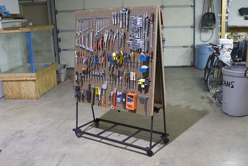 Build a Peg Board Tool Cart (by Brad Justinen) : 16 Steps (with ...
