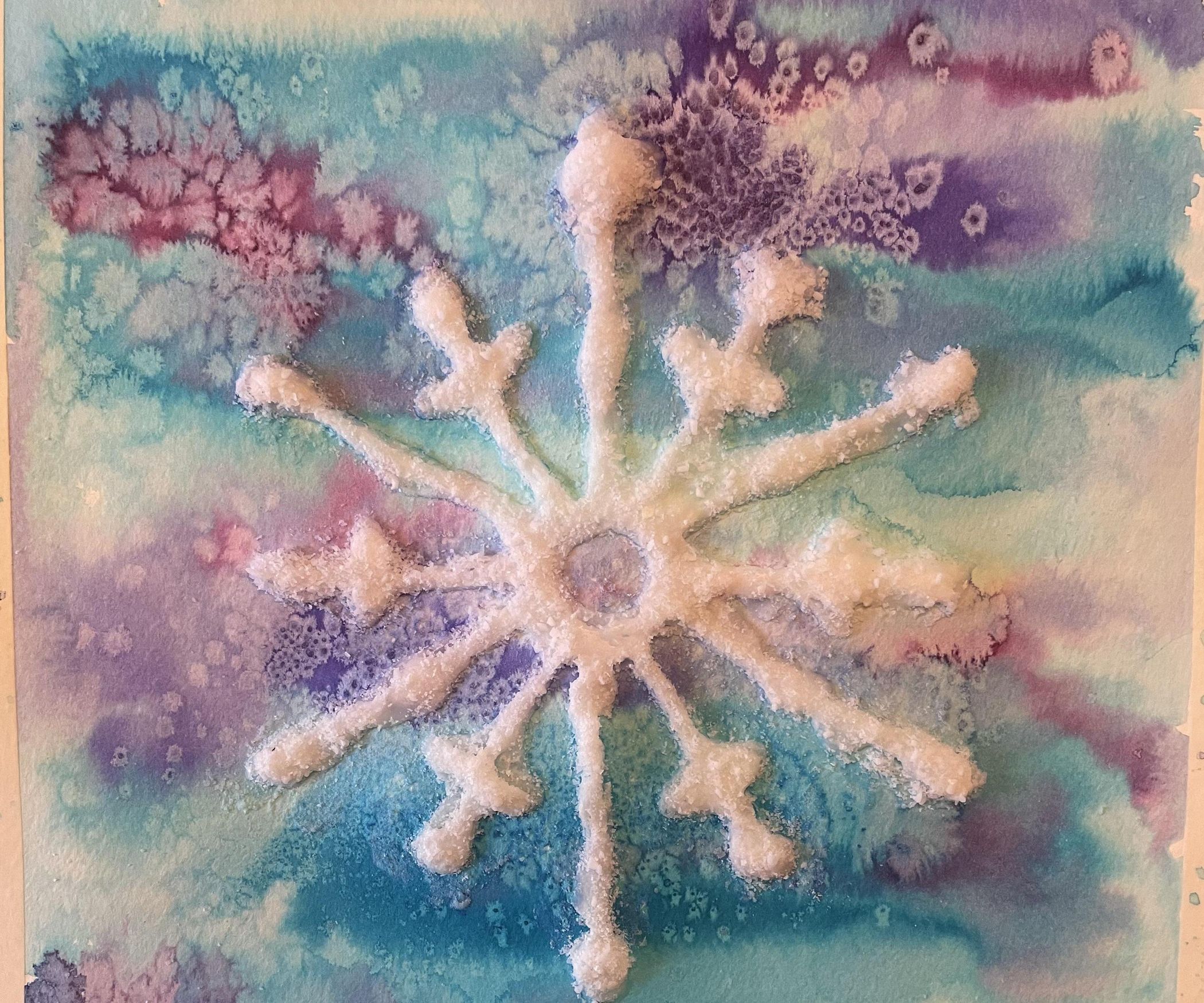 Sparkling Salt Snowflake : 3 Steps (with Pictures) - Instructables