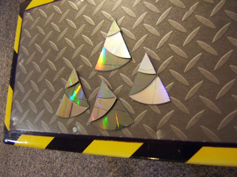 Decorative Christmas Trees From Recycled CDs - Instructables