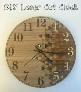 DIY Laser Cut Clock : 6 Steps (with Pictures) - Instructables