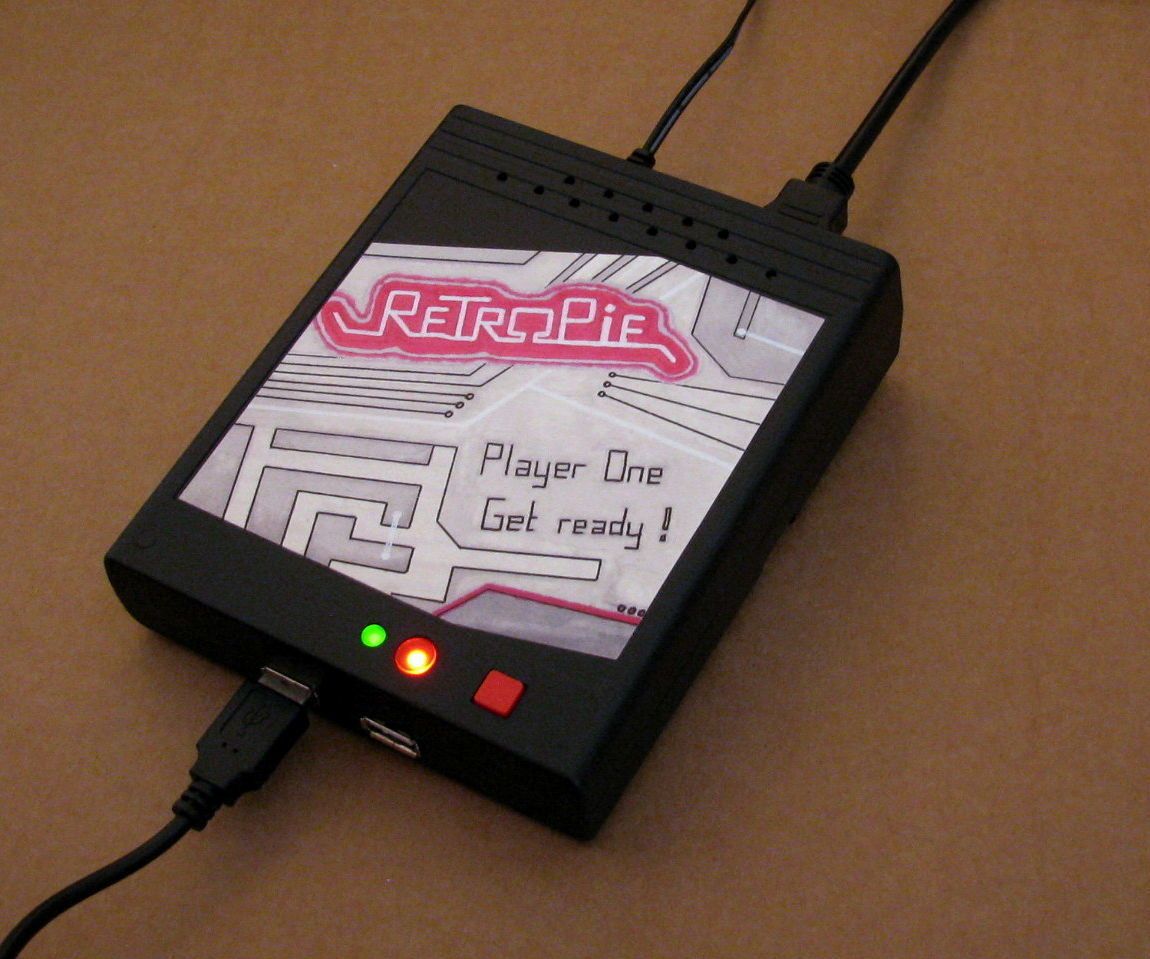 Retro-Gaming Machine With Raspberry PI, RetroPie and Homemade Case : 17 ...