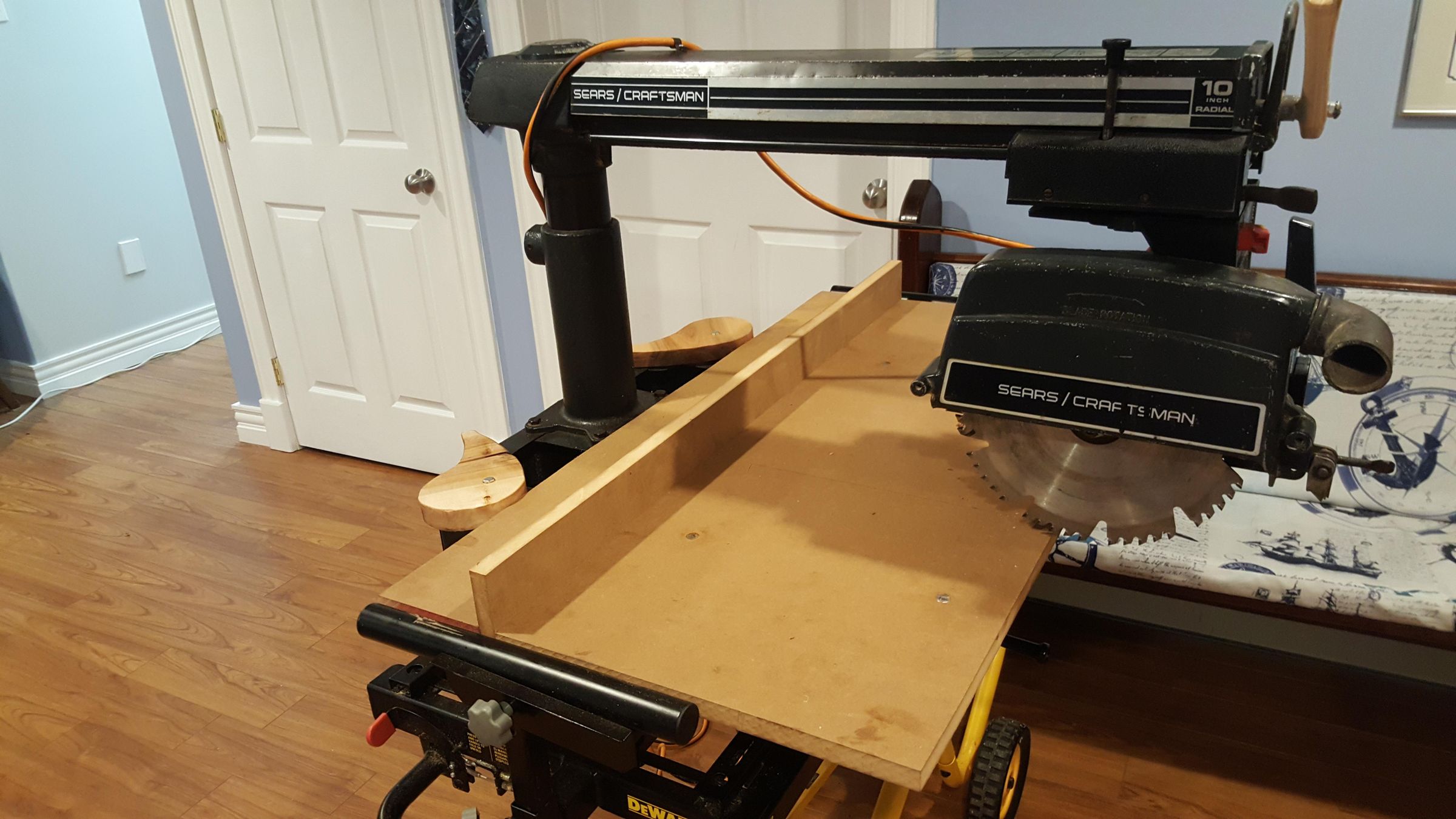 Sears Radial Arm Saw--Homemade Table Clamp : 8 Steps - Instructables