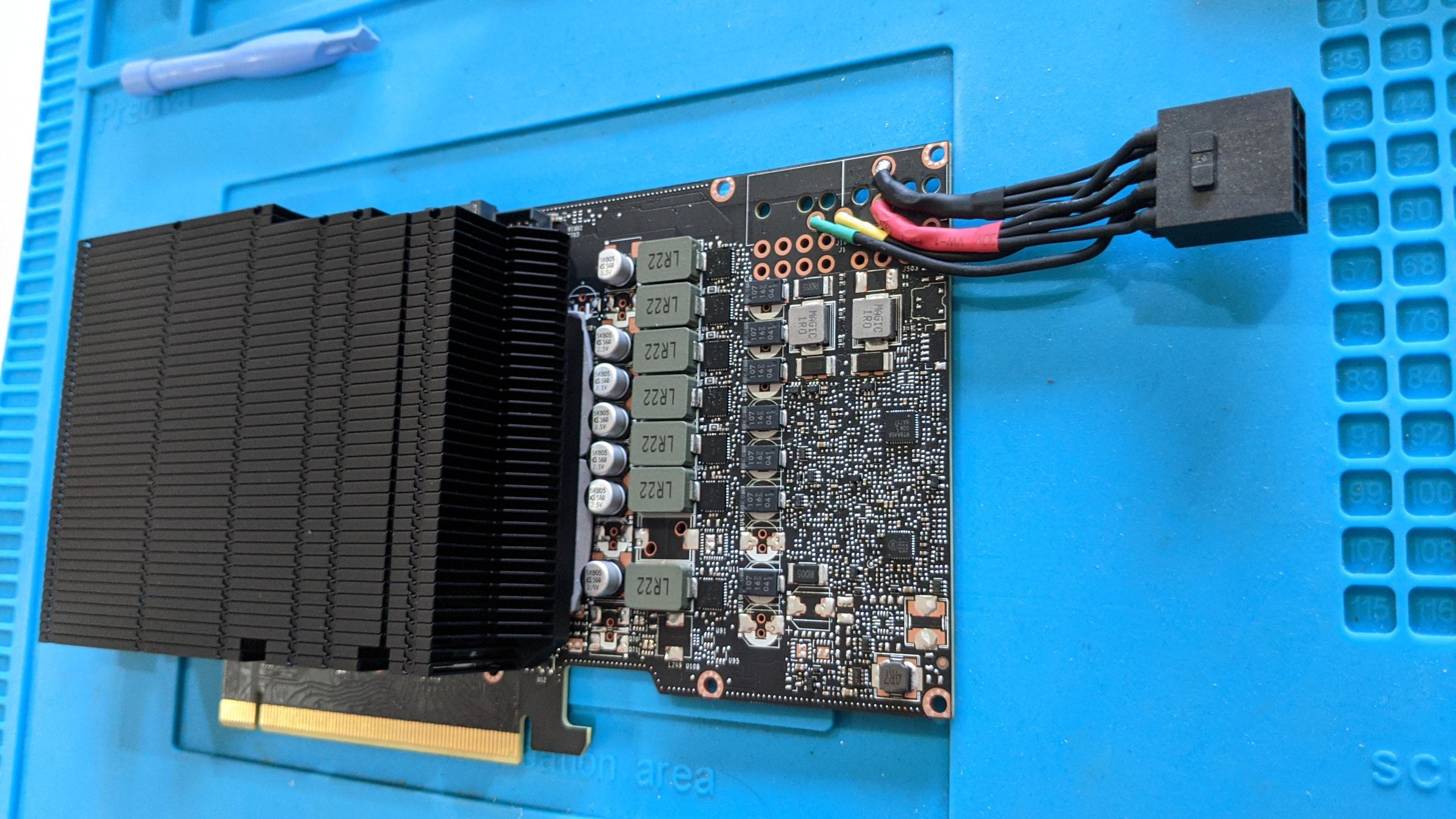 Nvidia PNY RTX A5000 Teardown With Important Sizes Taken : 9 Steps ...