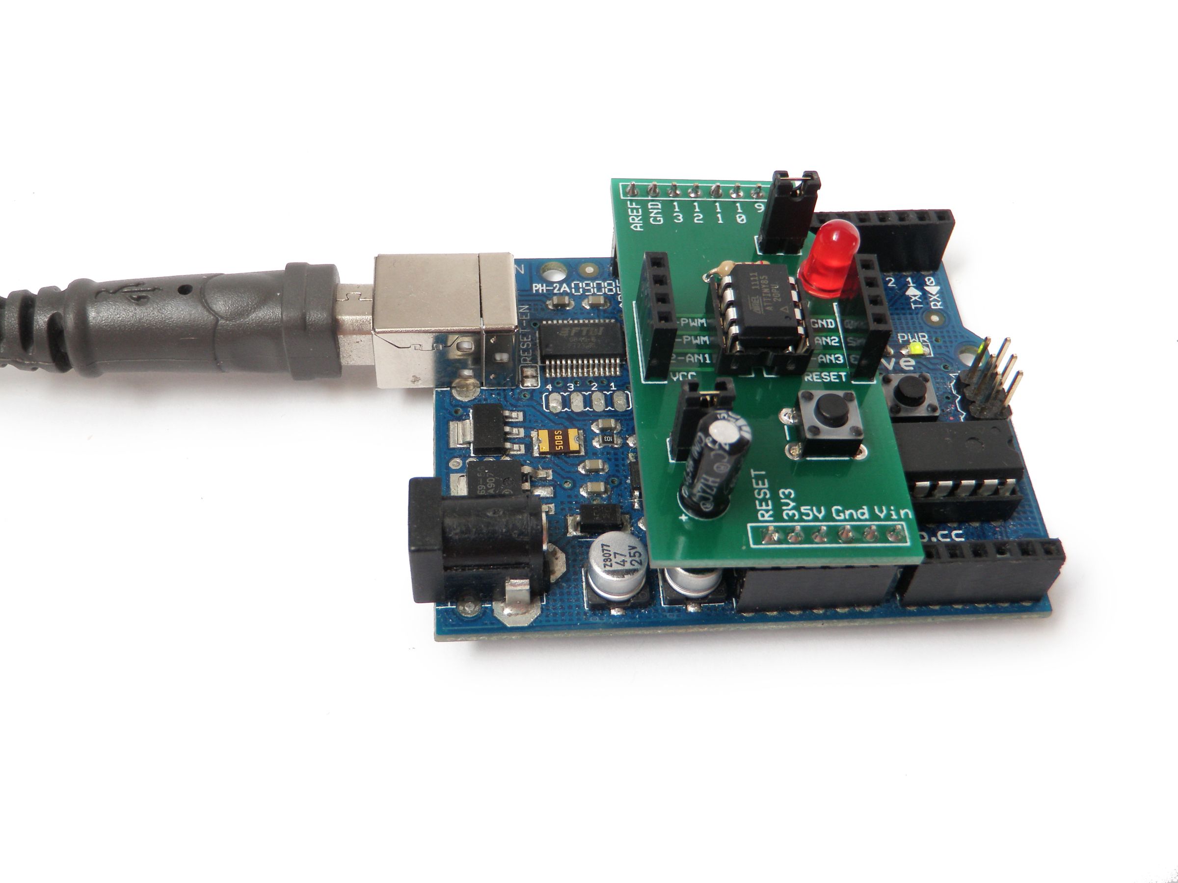 8-Pin Programming Shield : 14 Steps (with Pictures) - Instructables