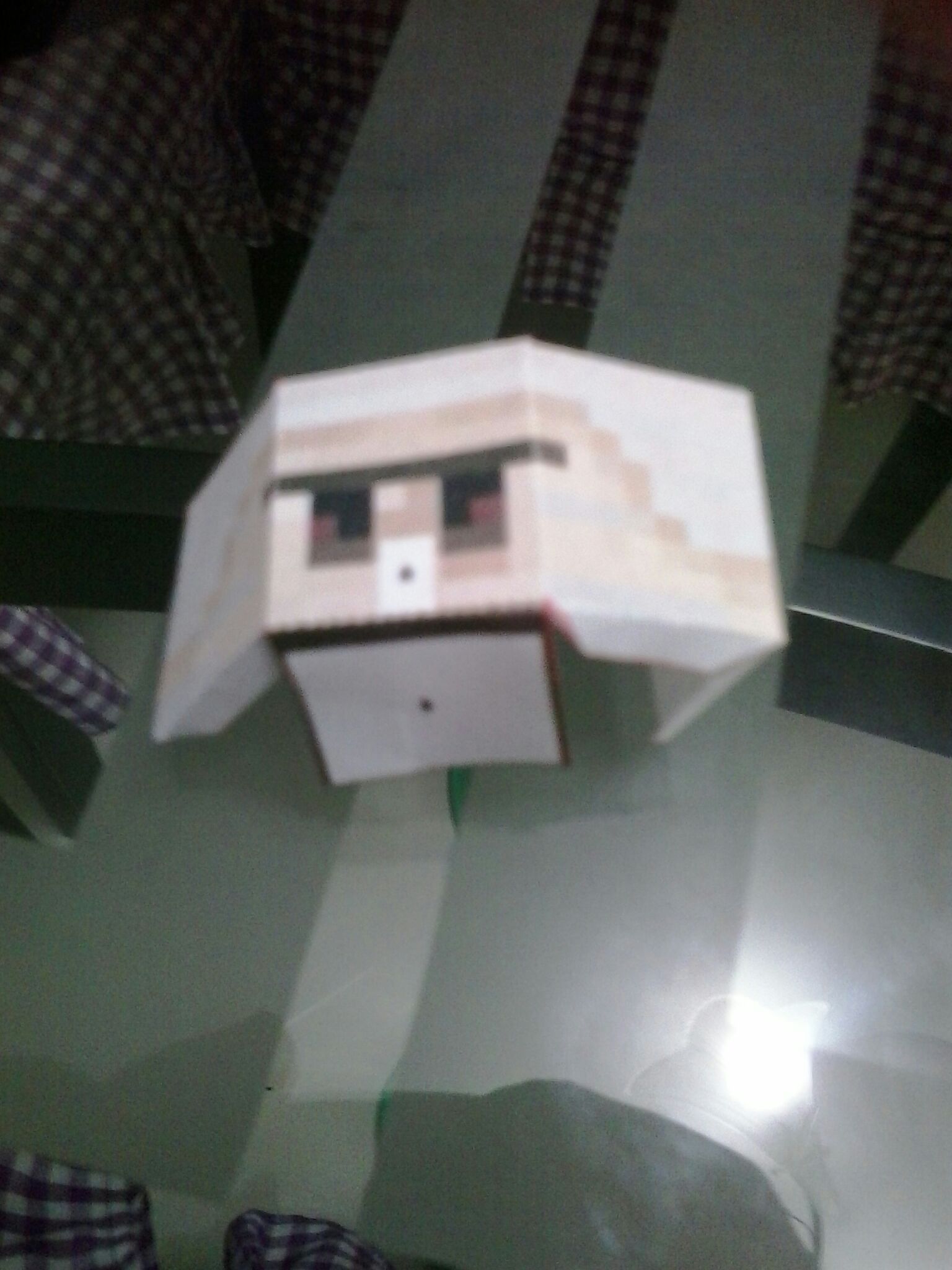 Minecraft Iron Golem Papercraft : 4 Steps - Instructables