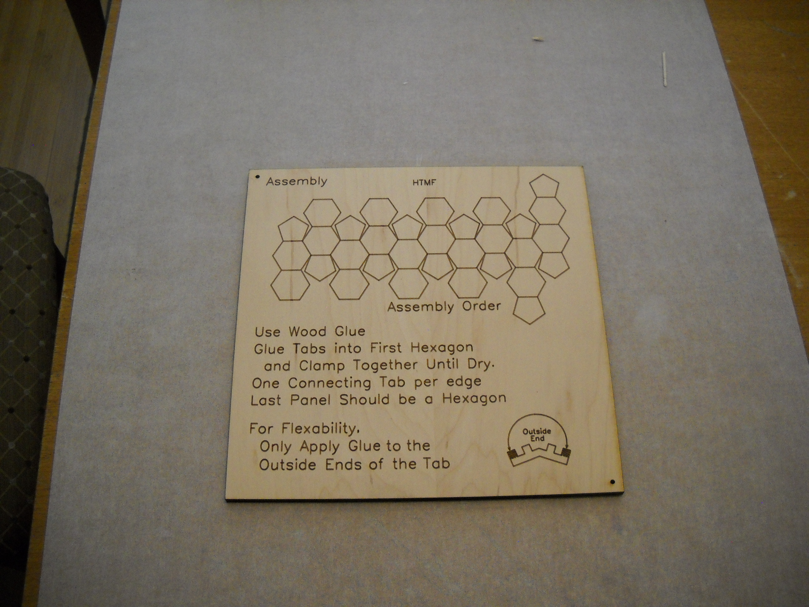 Wooden Truncated Icosahedron Puzzle : 6 Steps (with Pictures ...