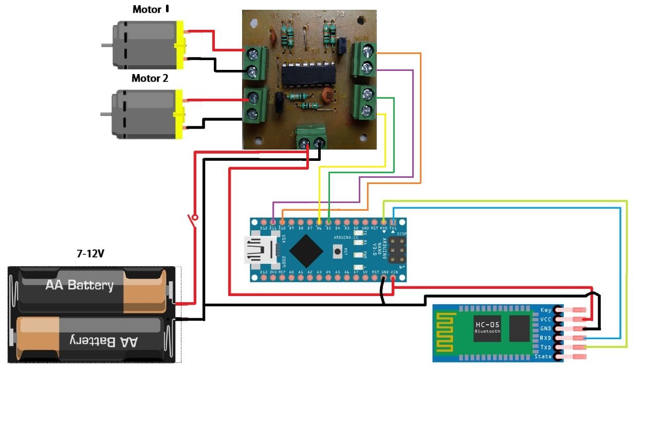 DIY ARDUINO BLUETOOTH CONTROLLED CAR :) : 7 Steps (with Pictures ...