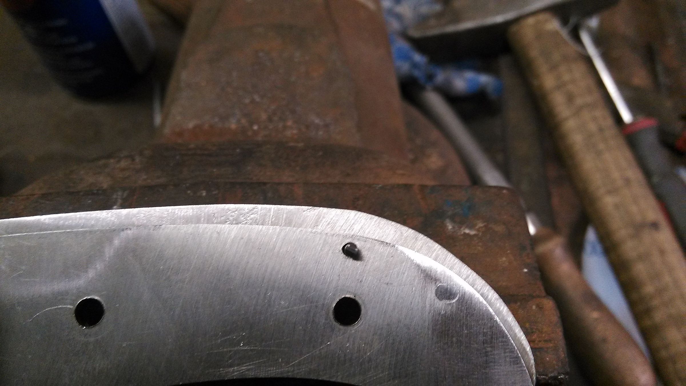 DIY Folding Knife With Button Lock : 11 Steps (with Pictures ...