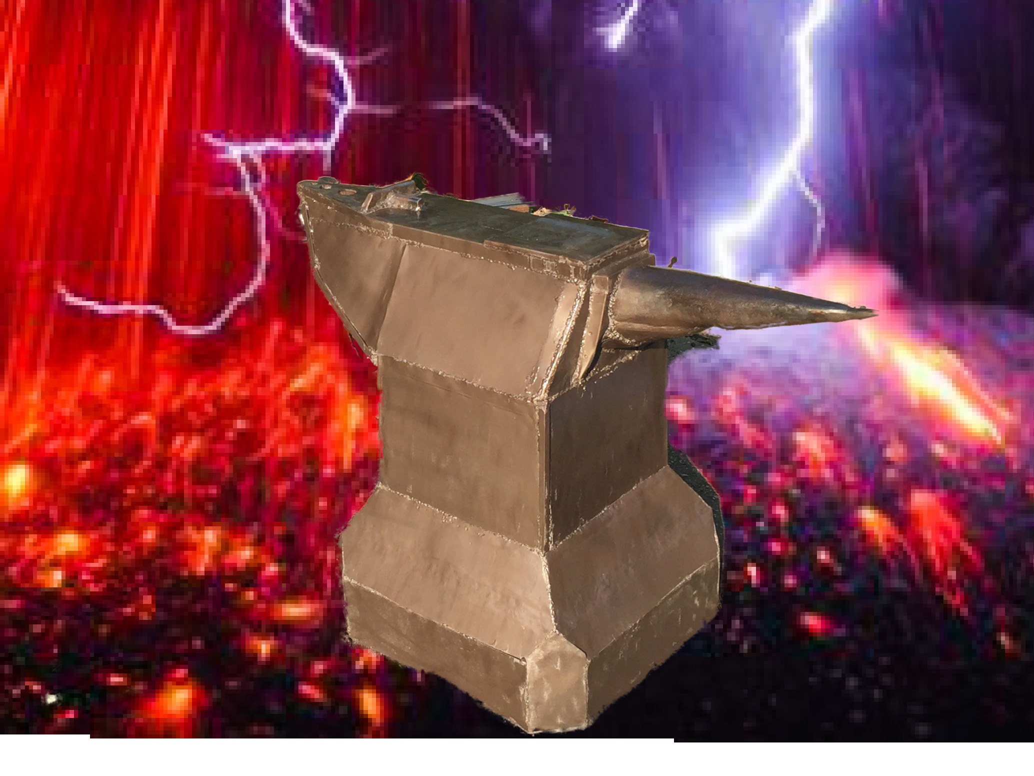 How to Make a Huge Fabulous Mega Anvil : 9 Steps (with Pictures ...