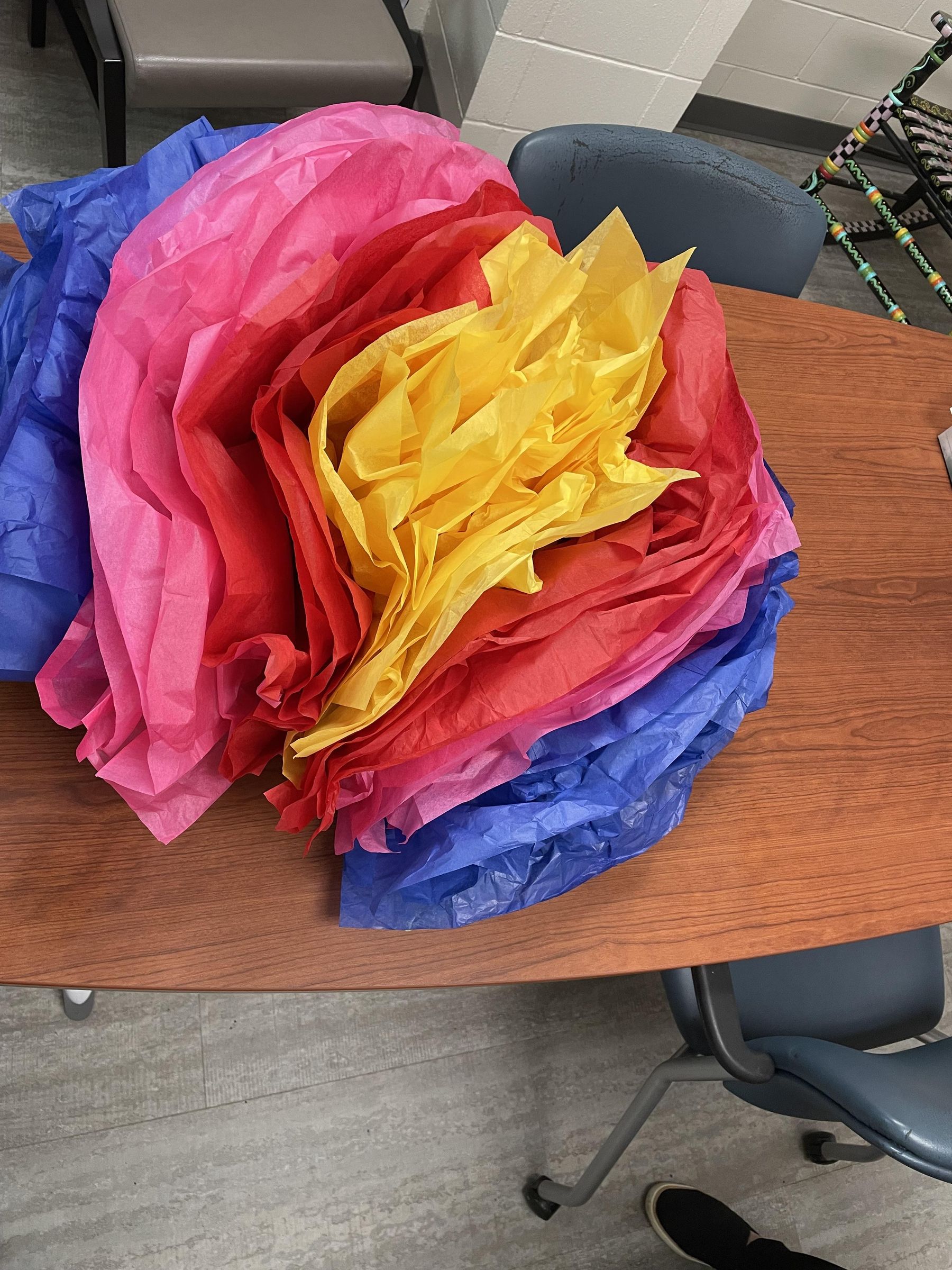 Giant Tissue Flowers- Easy and Fast to Make : 6 Steps (with Pictures ...
