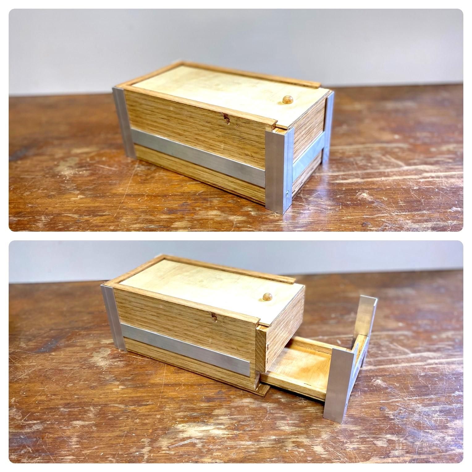 Wooden Box With Secret Compartment : 7 Steps (with Pictures ...