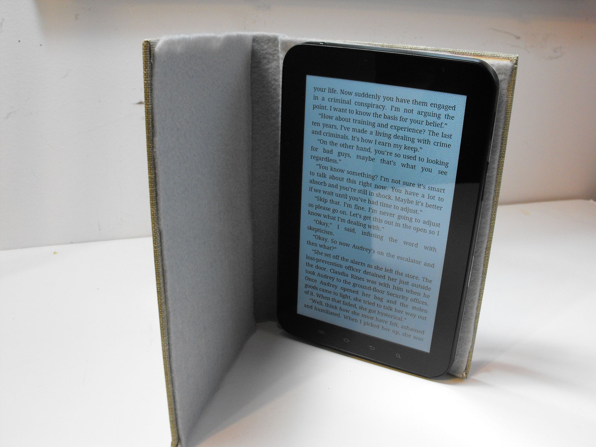 No-Sew Book Cover for Your EReader or Tablet : 7 Steps (with Pictures ...