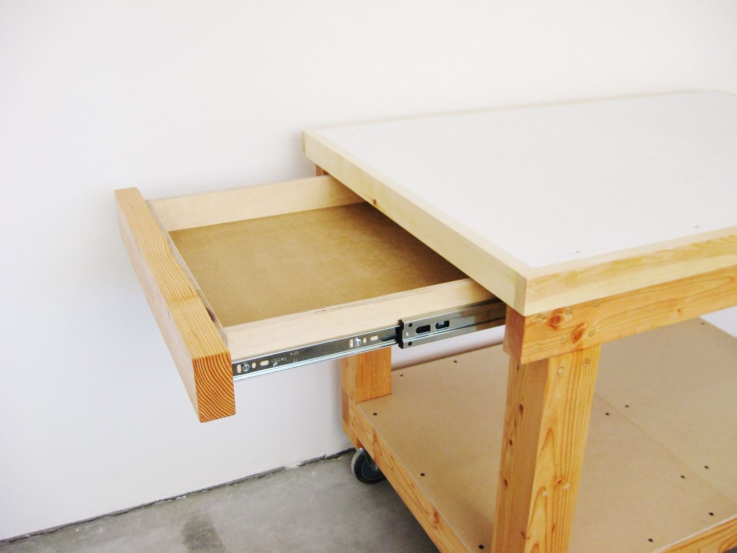 Simple Workshop Cart (with Hidden Drawer) : 11 Steps (with Pictures ...