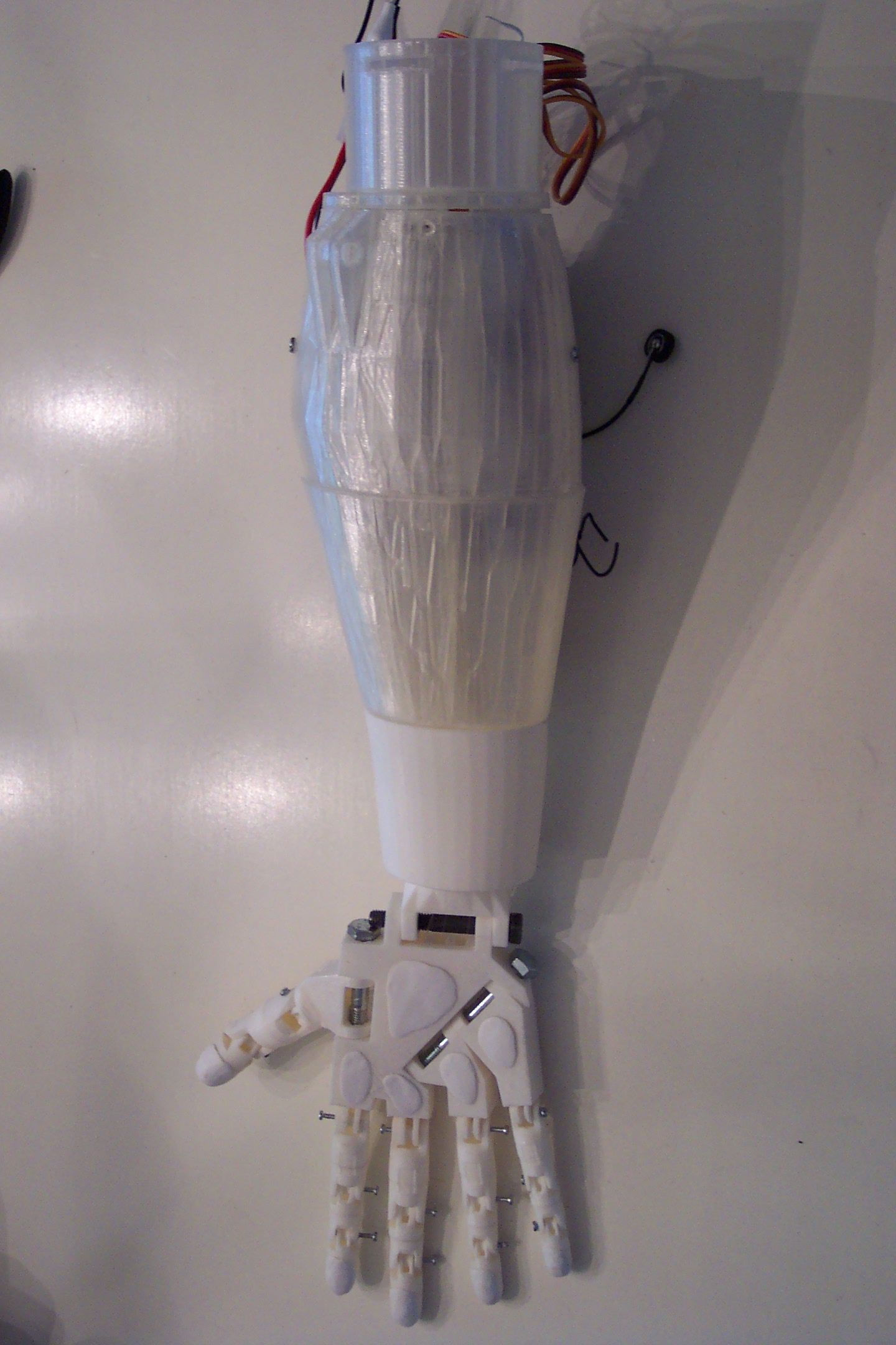 DIY Prosthetic Hand & Forearm (Voice Controlled) : 14 Steps (with ...