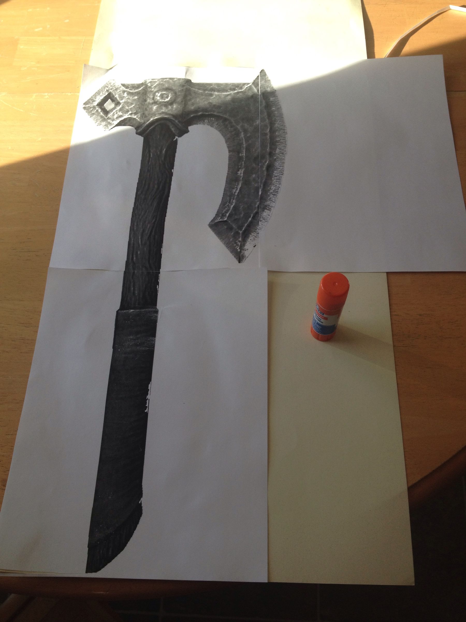 Skyrim Wood Carved Weapons : 5 Steps (with Pictures) - Instructables