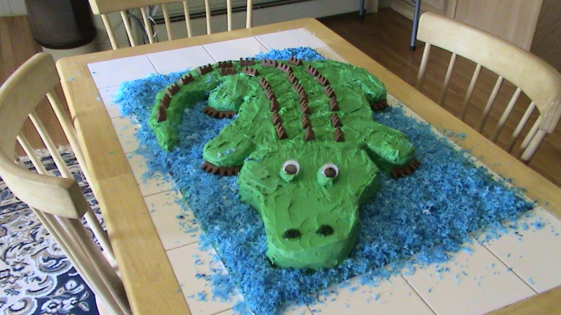 Crocodile Cake - Instructables