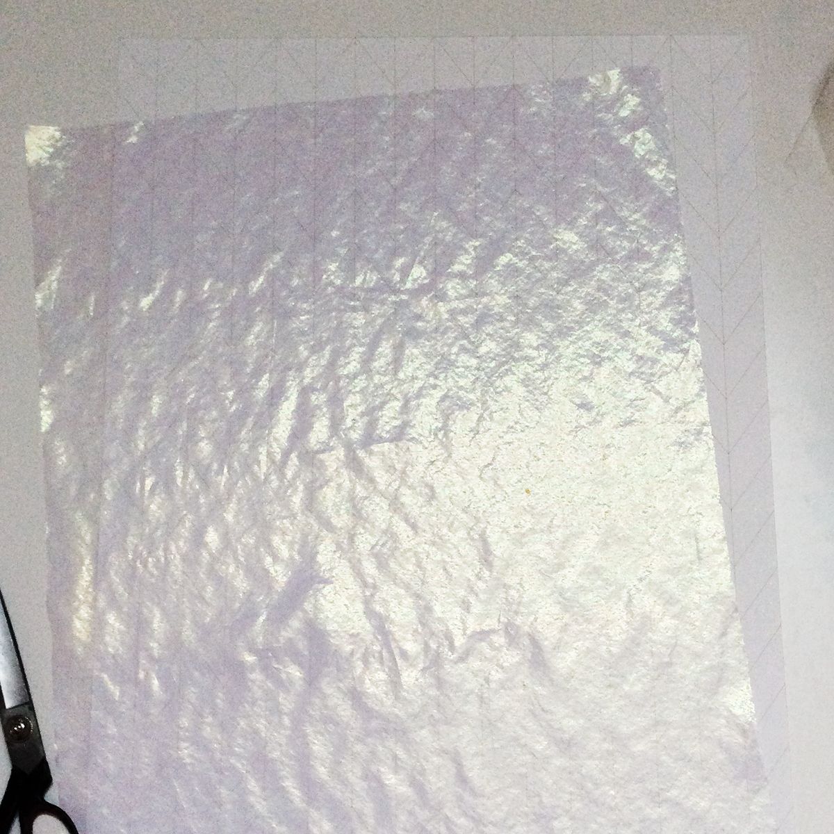 Paper Mold Origami Fabrics 2 - V Grid : 9 Steps - Instructables