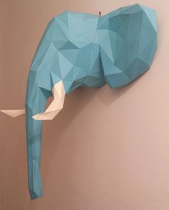 Welcome to the Jungle- Elephant Head Papercraft : 11 Steps (with ...