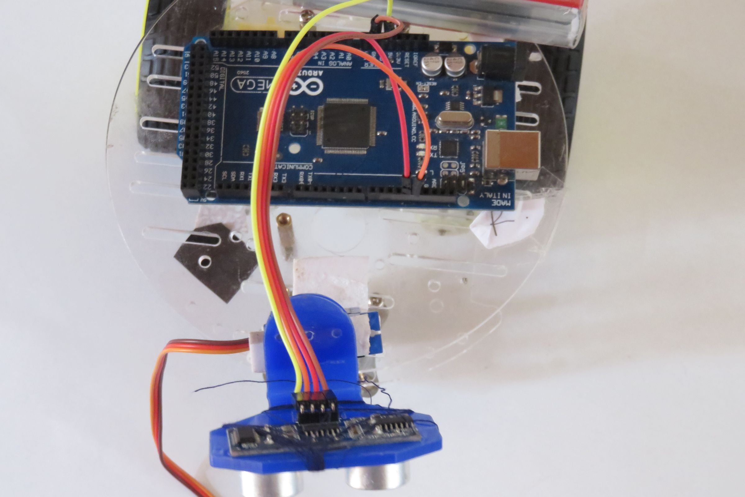 Obstacle Avoiding Robot With Servo Motor Arduino : 6 Steps (with ...