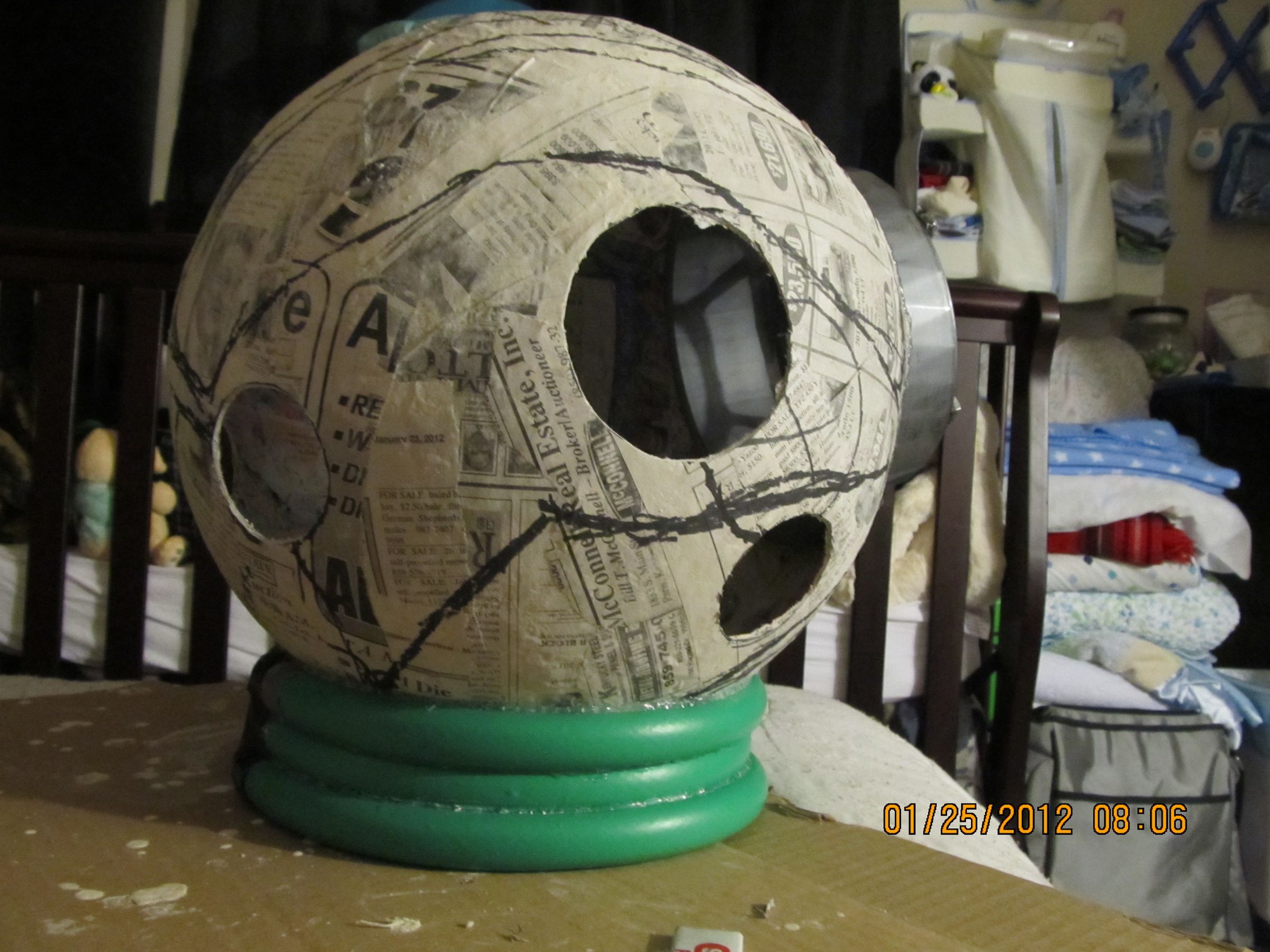 How To: Big Sister, Bioshock 2 Helmet/Lamp : 14 Steps (with Pictures ...