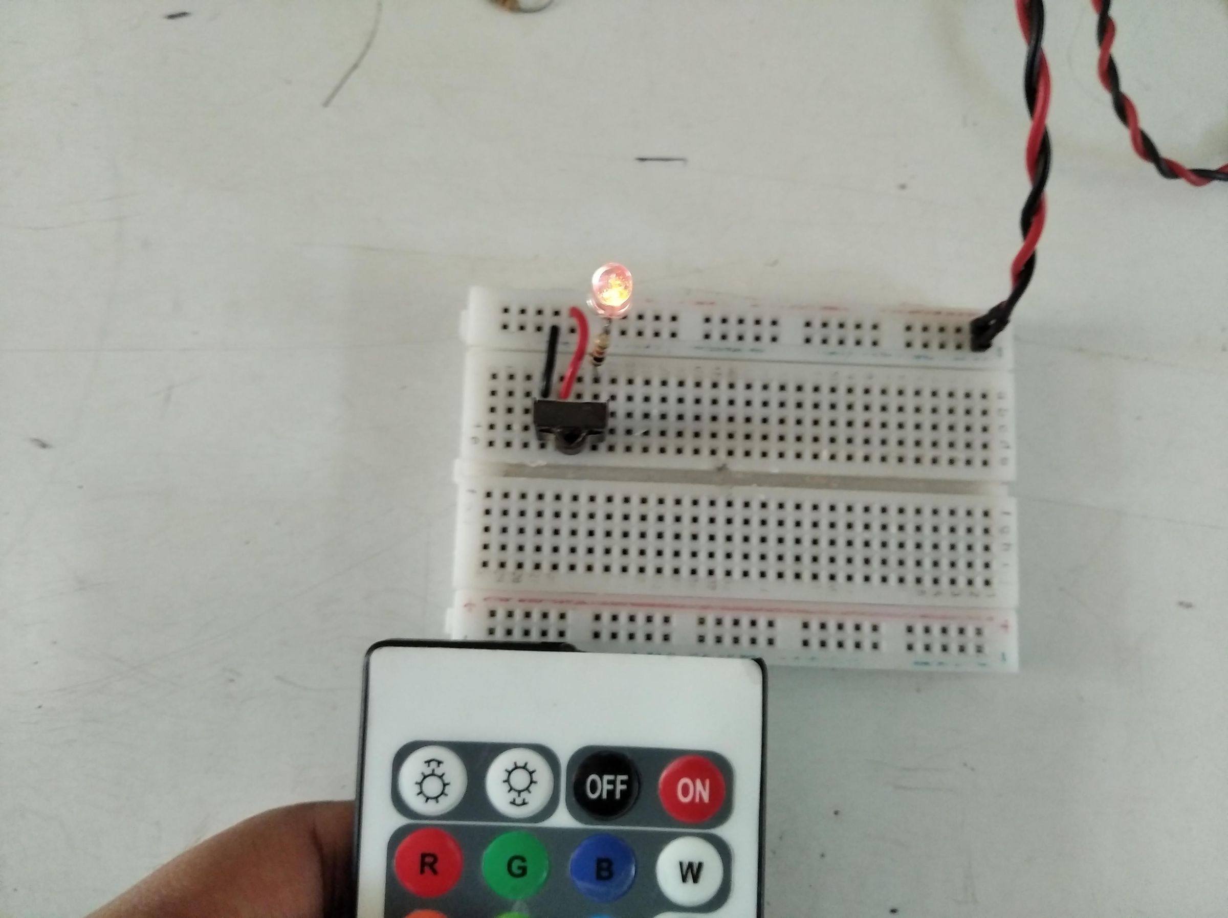 IR Remote Controlled RGB Led Using Arduino Pro Mini : 6 Steps ...