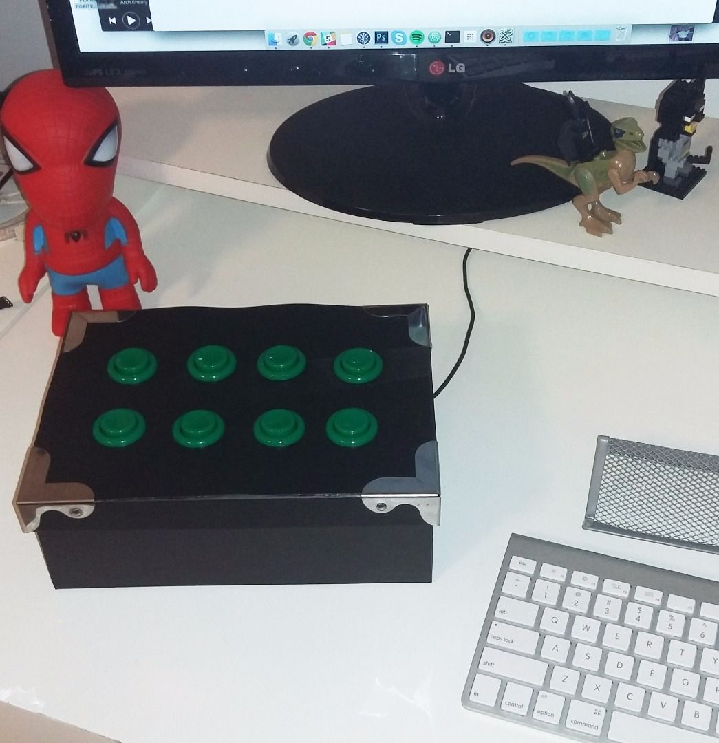 Arduino Programmable Button Panel As Keyboard : 6 Steps - Instructables