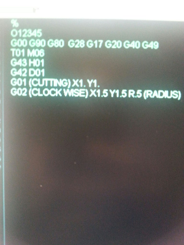 How To Write G Code Basics 7 Steps Instructables