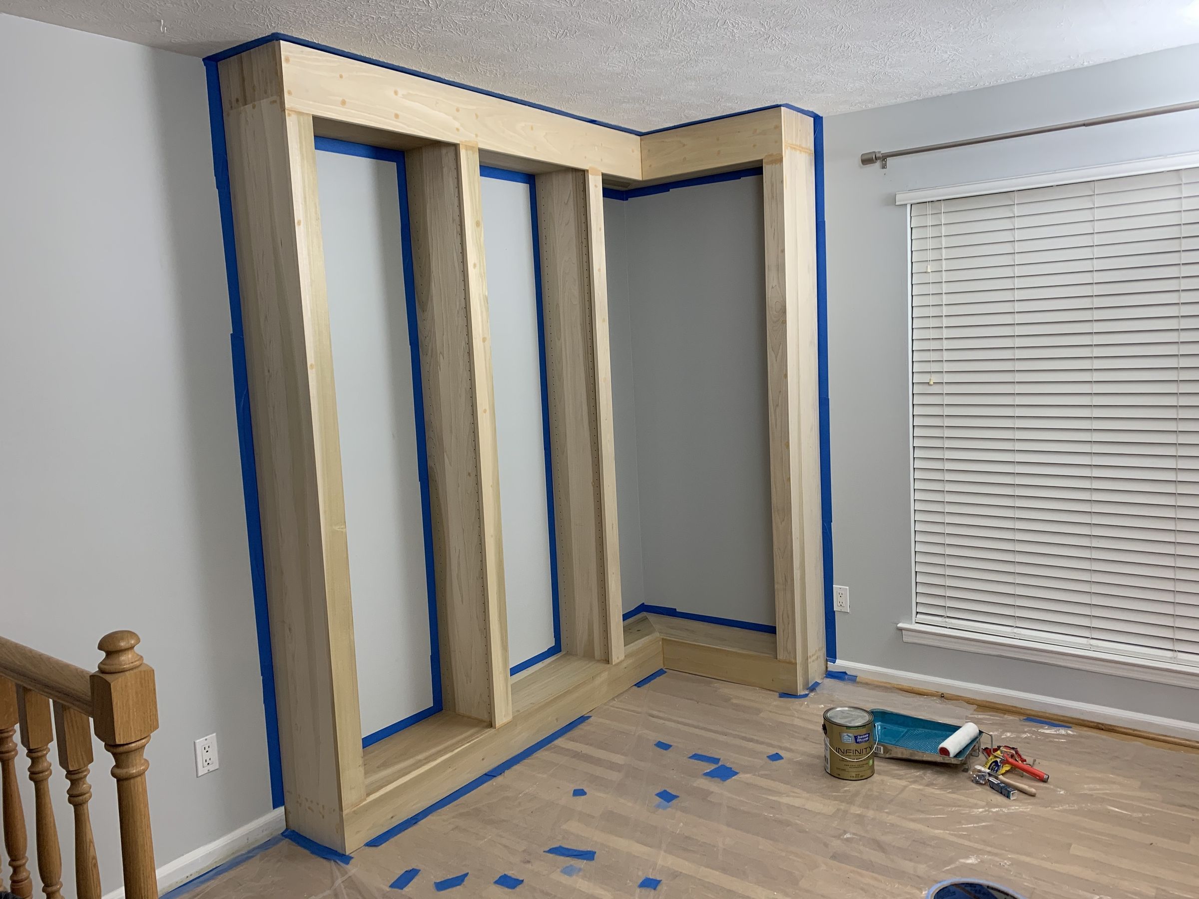 Build Your Own Hardwood Built-In Bookcases! : 8 Steps (with Pictures ...
