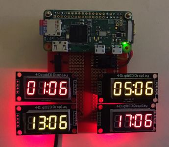Raspberry Pi Amateur Radio Digital Clock : 8 Steps (with Pictures ...