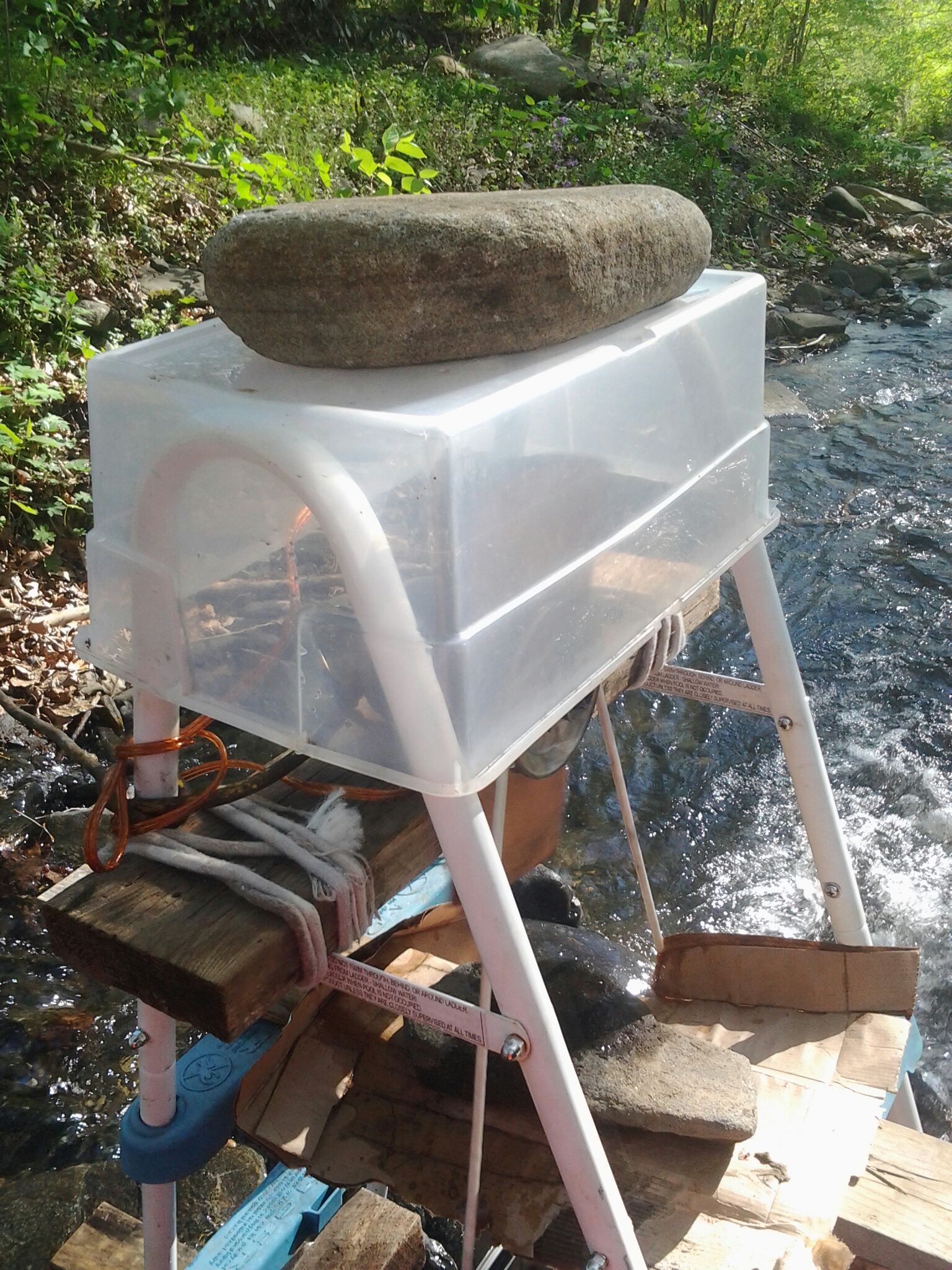 Free Homemade Water Wheel : 4 Steps - Instructables