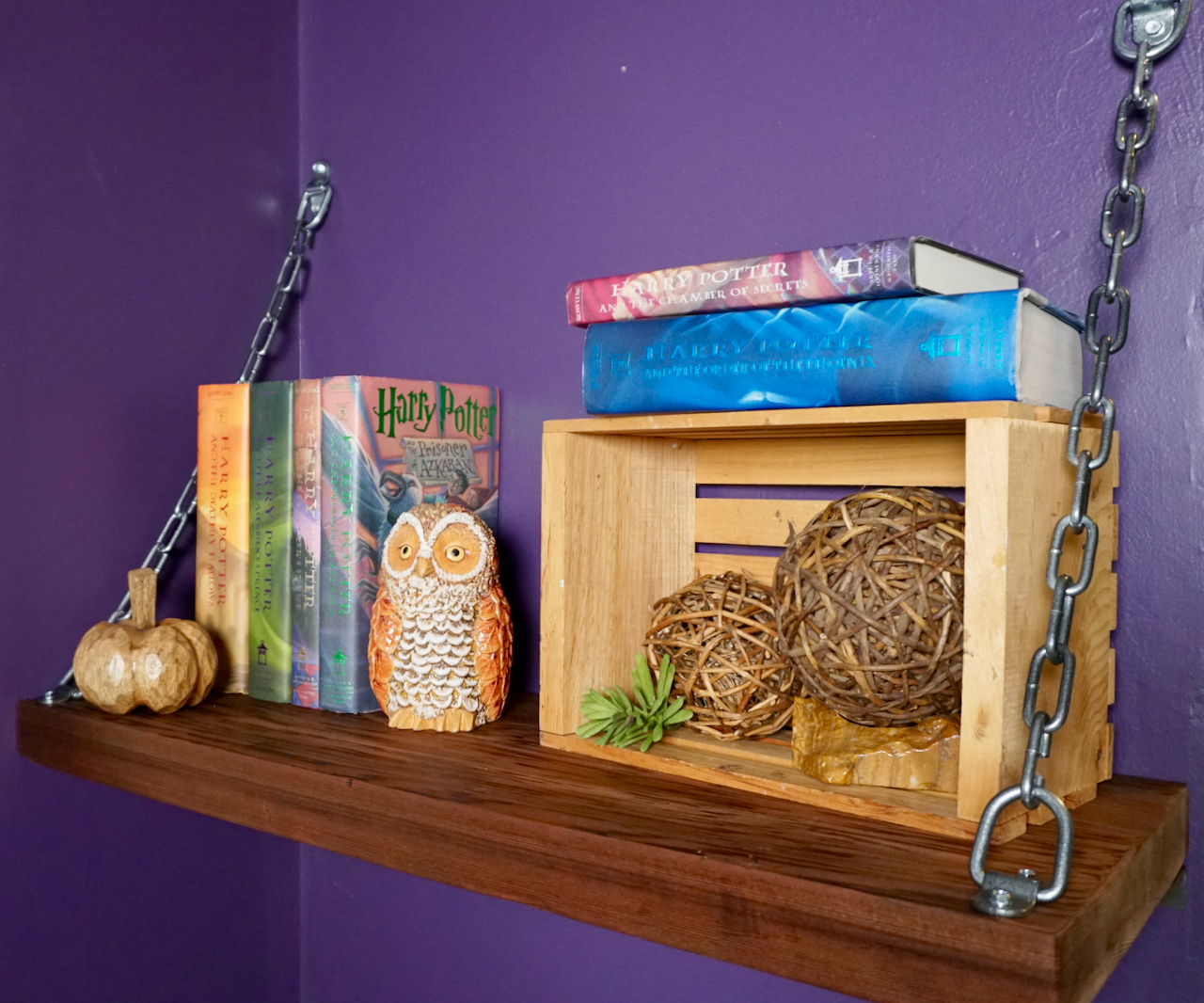 Rustic Industrial Chain Shelf : 5 Steps (with Pictures) - Instructables