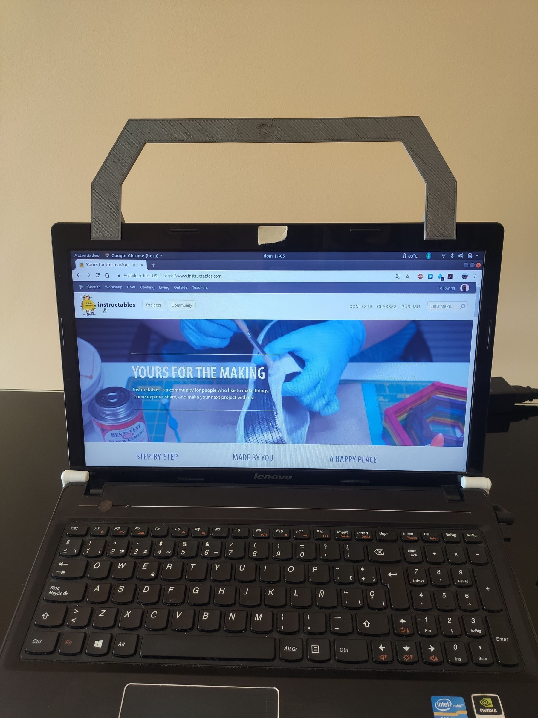 Post-it Support for Laptop - Instructables