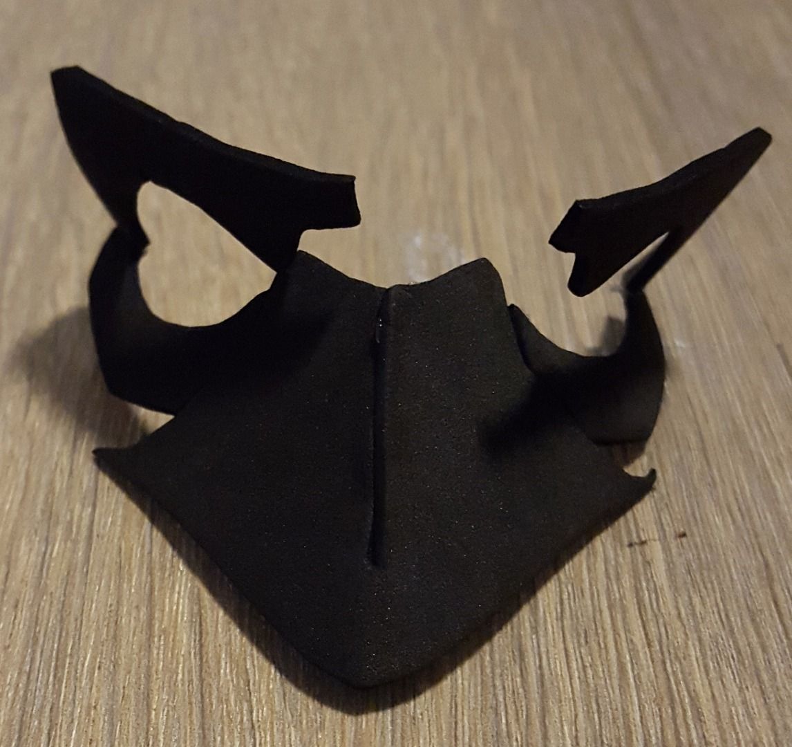 Batman Cowl From Craft Foam : 7 Steps (with Pictures) - Instructables
