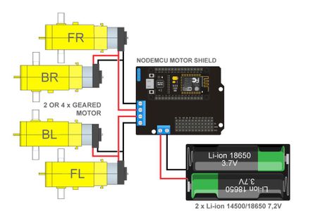 How to Make WiFi Robot Car ESP8266 Nodemcu Wemos : 13 Steps (with ...