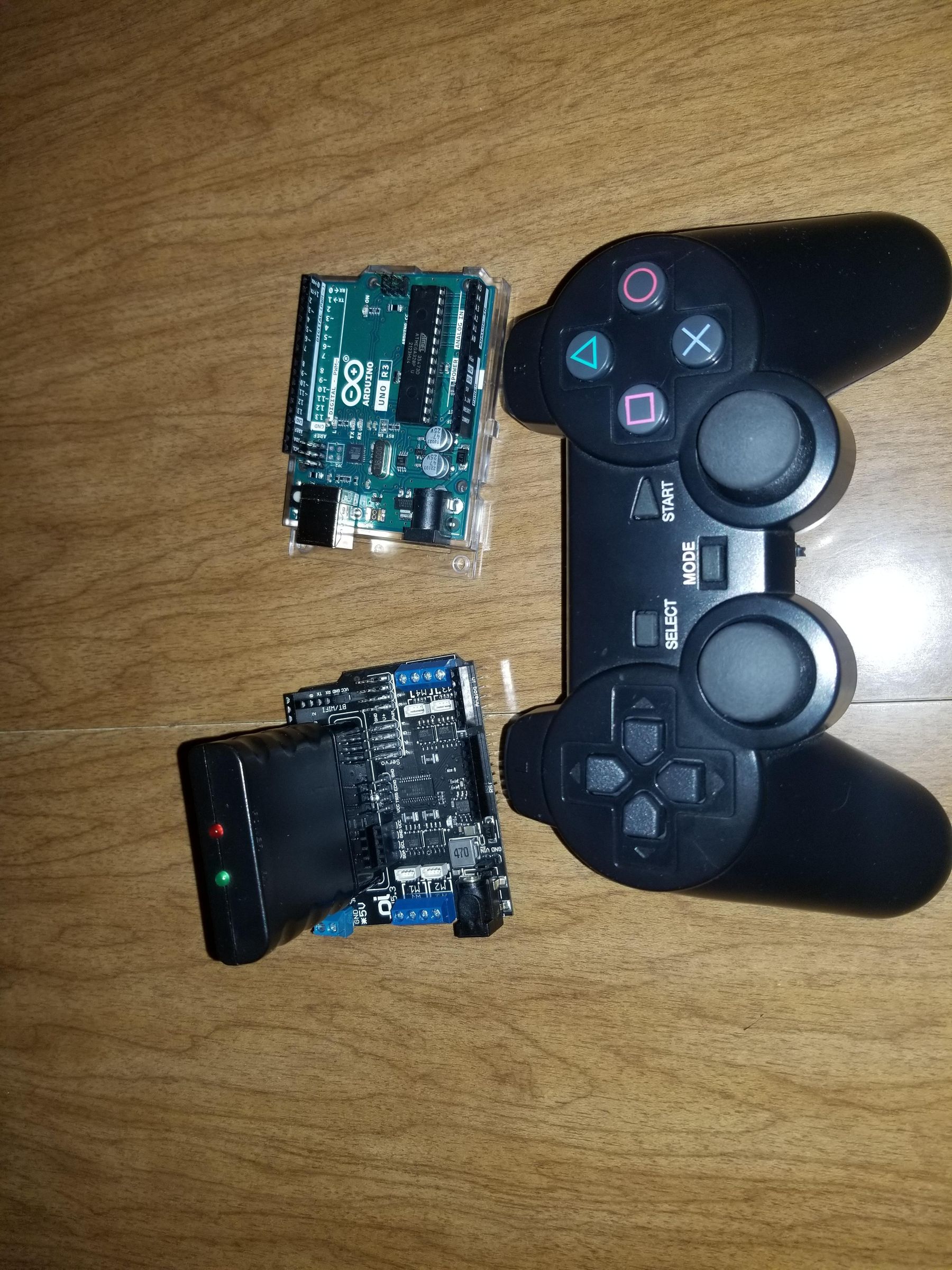 RC Arduino Robot Tank With 4dof Arm PS2 Control SNAR20 SINONING : 8 ...