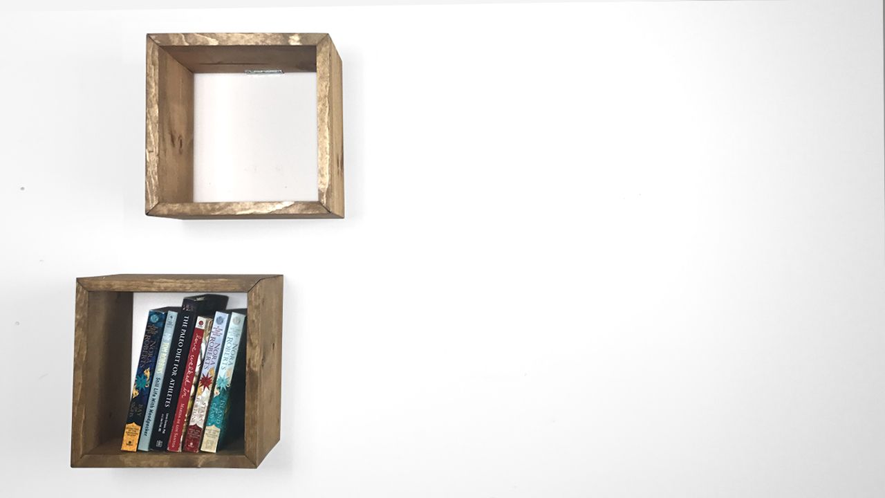 Floating Box Shelves (From One 1 X 8) : 11 Steps (with Pictures ...