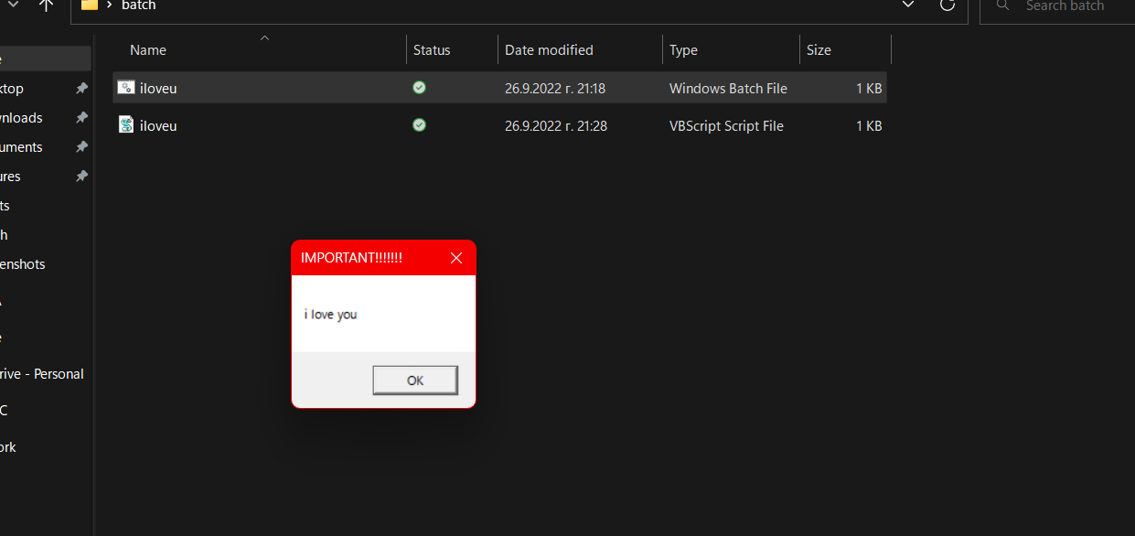 Batch File to Make Message Box - Instructables