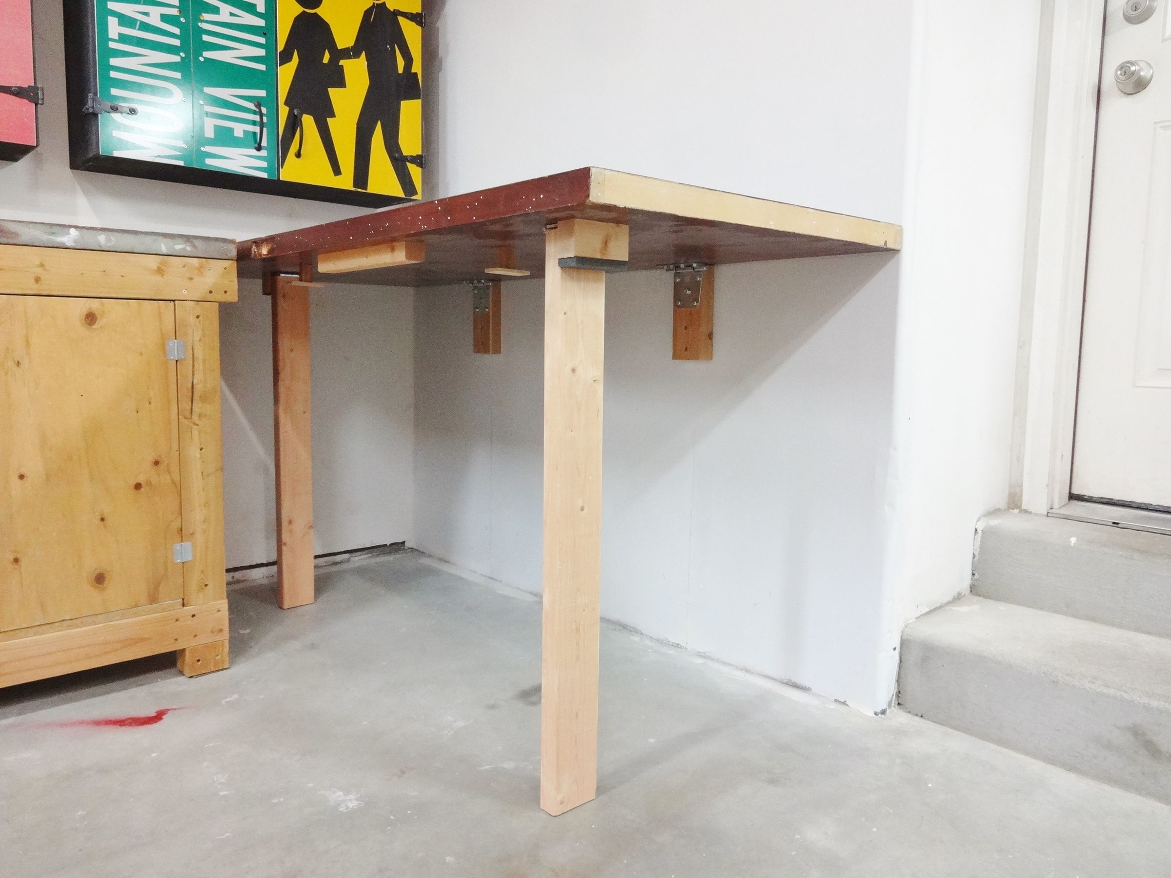 Easy Collapsible Worktable : 13 Steps (with Pictures) - Instructables