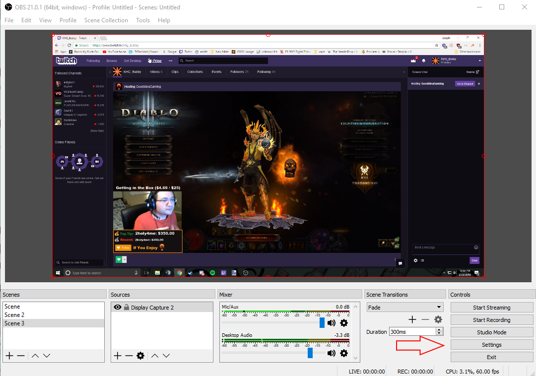 Setting Up a Twitch Stream. : 7 Steps - Instructables
