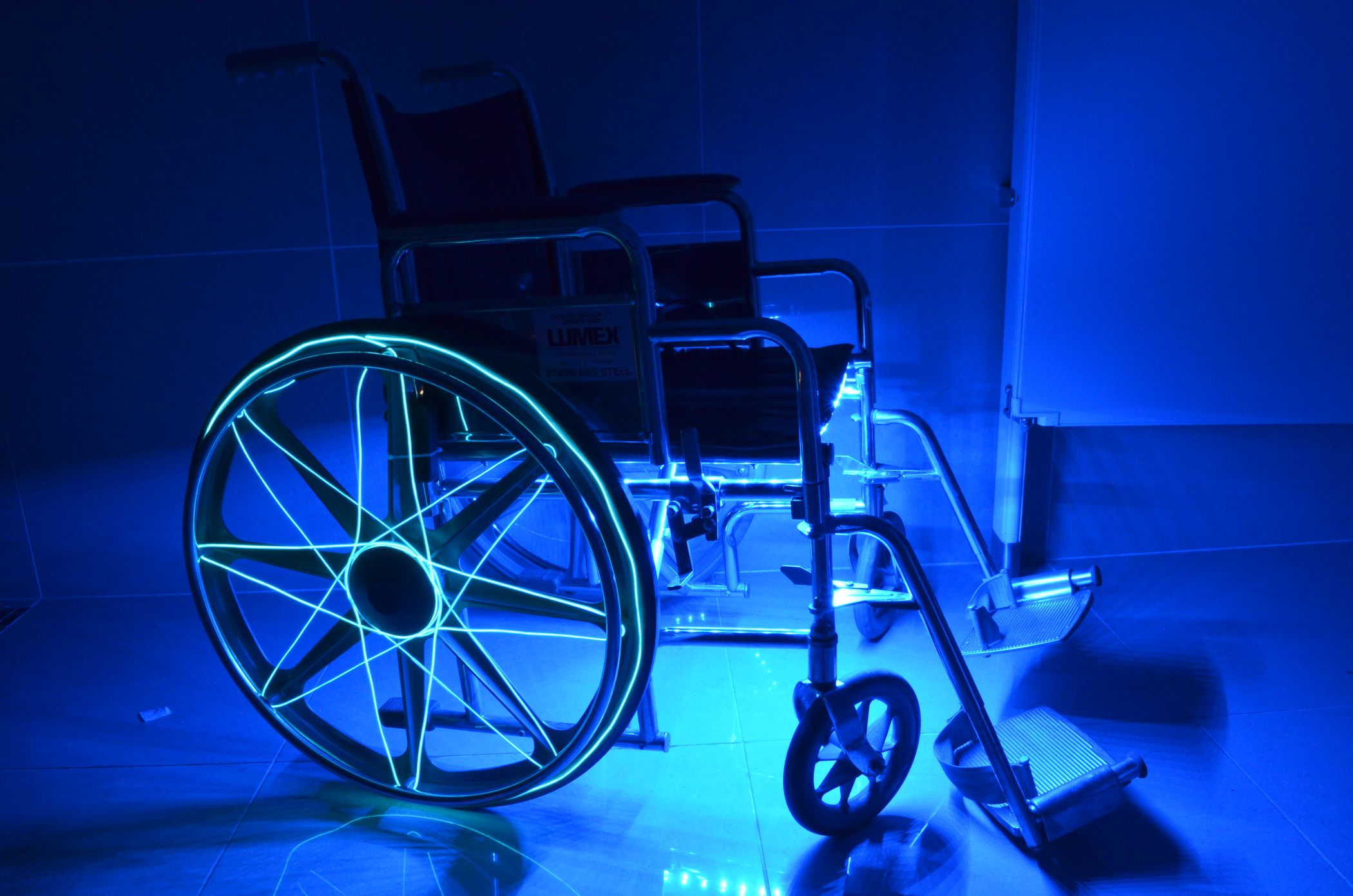 EZ-EL Wire and LED Wheelchair Video Tutorial! - Instructables