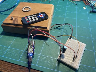 How to Make a Driftwood Mood Lamp With Infrared Remote Control (using ...