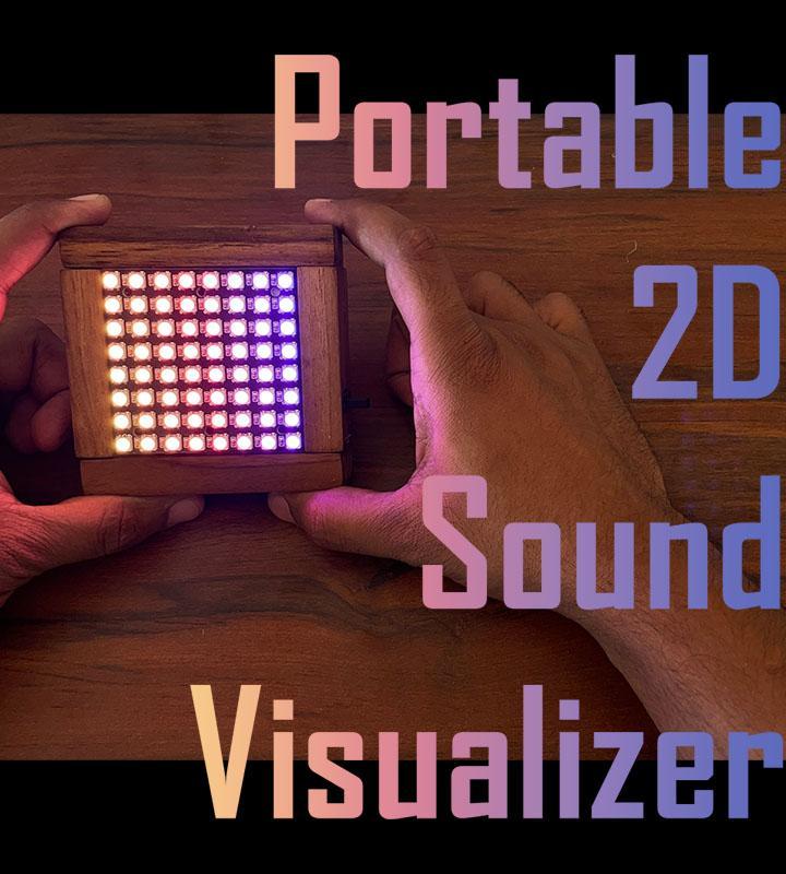 2D Music Visualizer + LED Matrix : 5 Steps (with Pictures) - Instructables