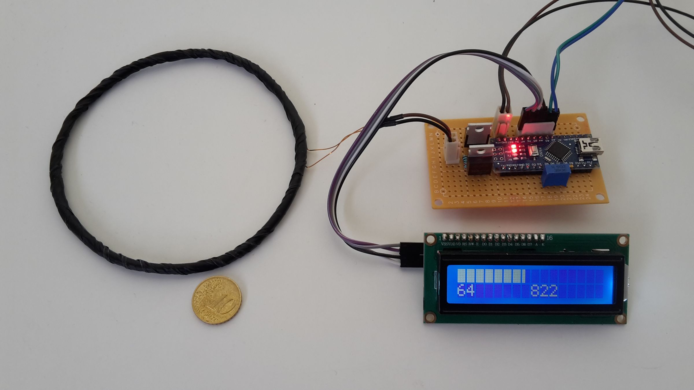 Arduino Based Pulse Induction Detector - Flip Coil : 5 Steps (with ...